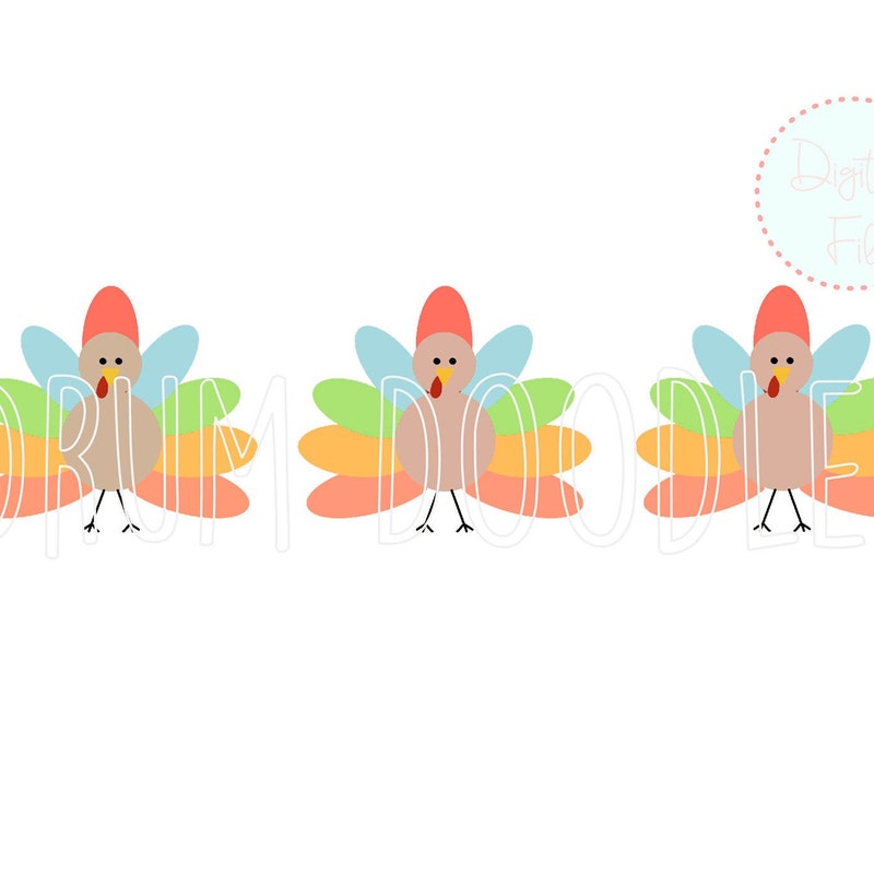 Turkey Doodle - Etsy
