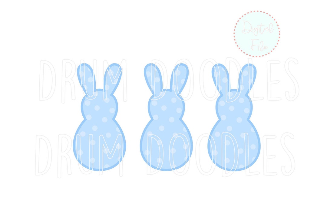 Watercolor PNG Boy Bunny Trio - Easter Watercolor Png - Heat Transfer ...