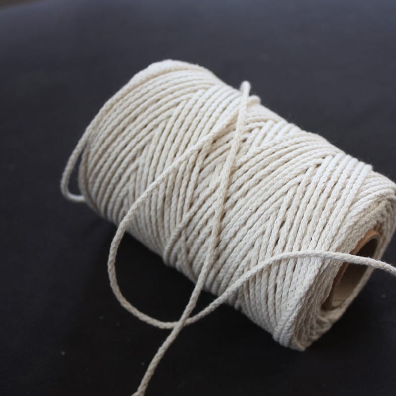 Natural Cotton Cord - Etsy