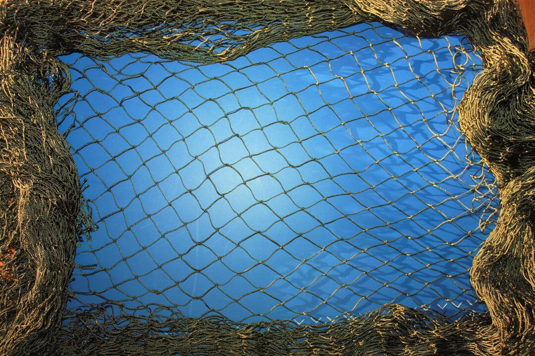Small Eye SMALL Piece KHAKI Color Fish Net 1.37 X 5.5 Yards = 1.25 X 5 ...