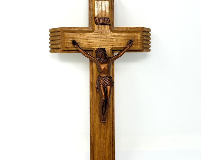 Vintage Last Rites Crucifix Kit: Authentic 1950s Wall Cross Set for ...