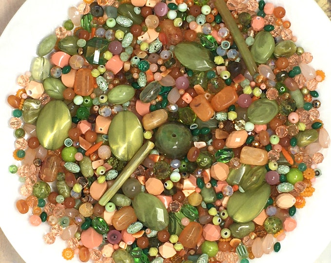 Huge Lot of Mixed Destash and Vintage Beads, Over 1 Lb Bead Soup Lot of ...