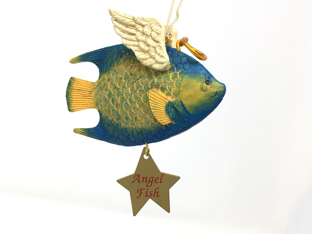 Vintage Fish Ornament, Humorous Cabin or Lake House Décor, 90s Funny ...