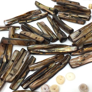 Beach Bead Soup 9.5 Oz Mixed Shell Beads, Mother of Pearl Seashell ...