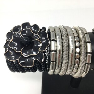 Vintage to Mod Bracelet Lot, 15 Retro and Boho Bracelets, Wearable Mix ...