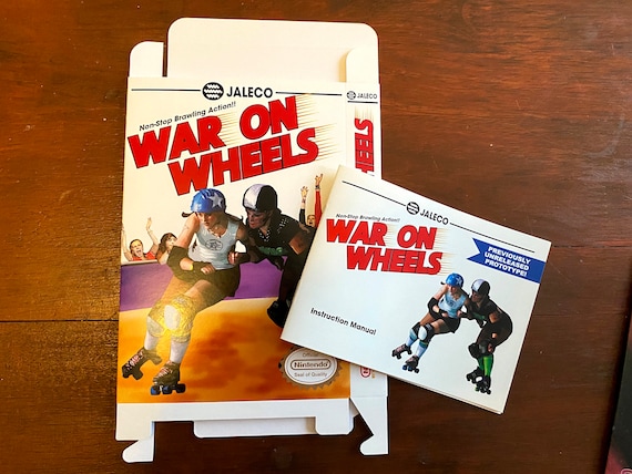 Nintendo NES War on Wheels Box and Manual - Etsy