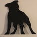 Black Labrador Door Topper Handmade Sitting on Top of Door Frame 3mm ...
