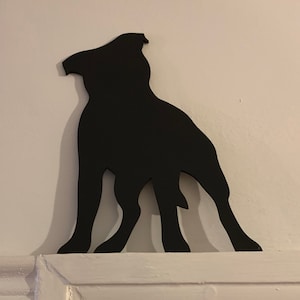 Black Labrador Door Topper Handmade Sitting on Top of Door Frame 3mm ...