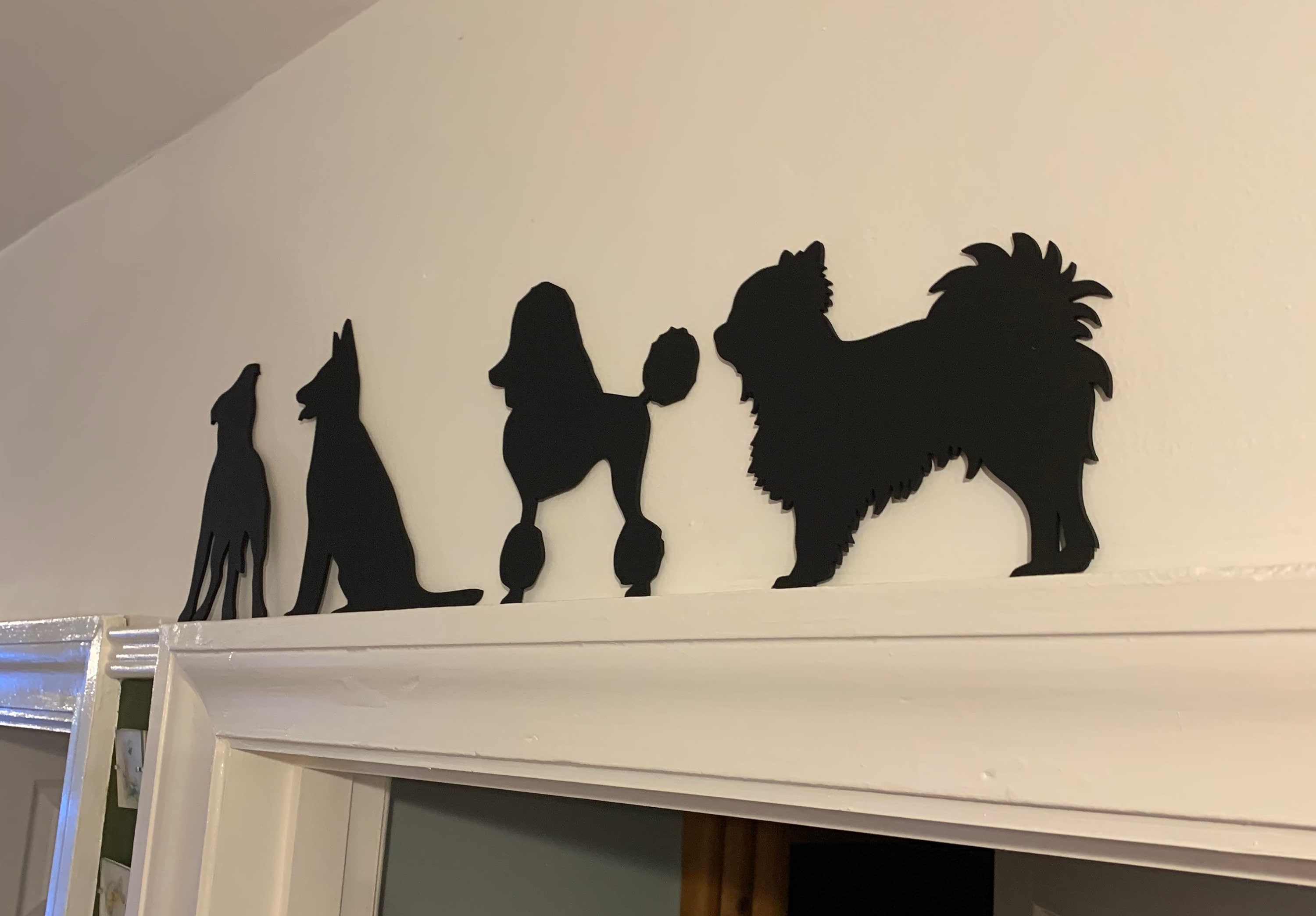 Akita / Husky Door Topper Sits on Top of Door Frame. Lovely | Etsy UK