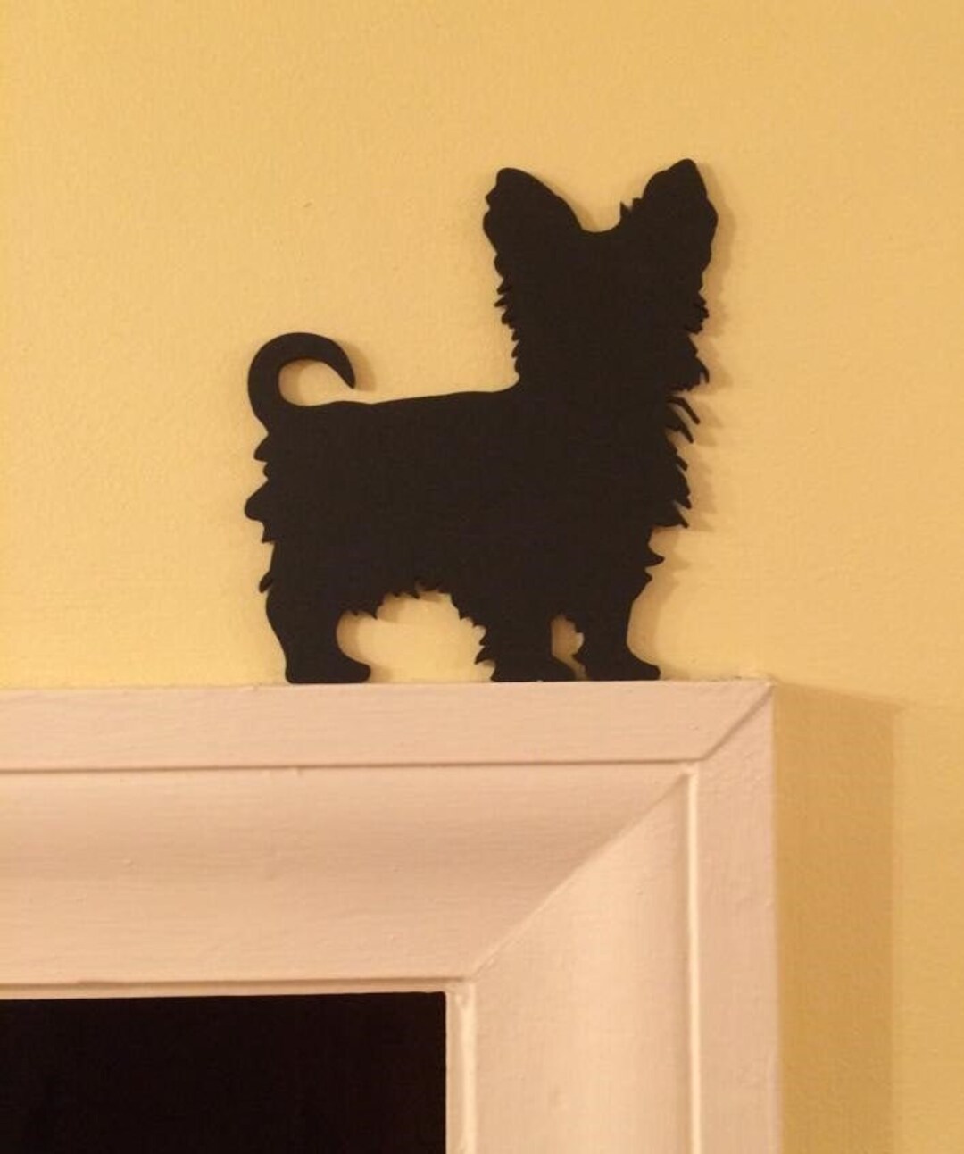 Yorkshire Terrier / Yorkie Door Topper Sits on Top of Door Frame ...