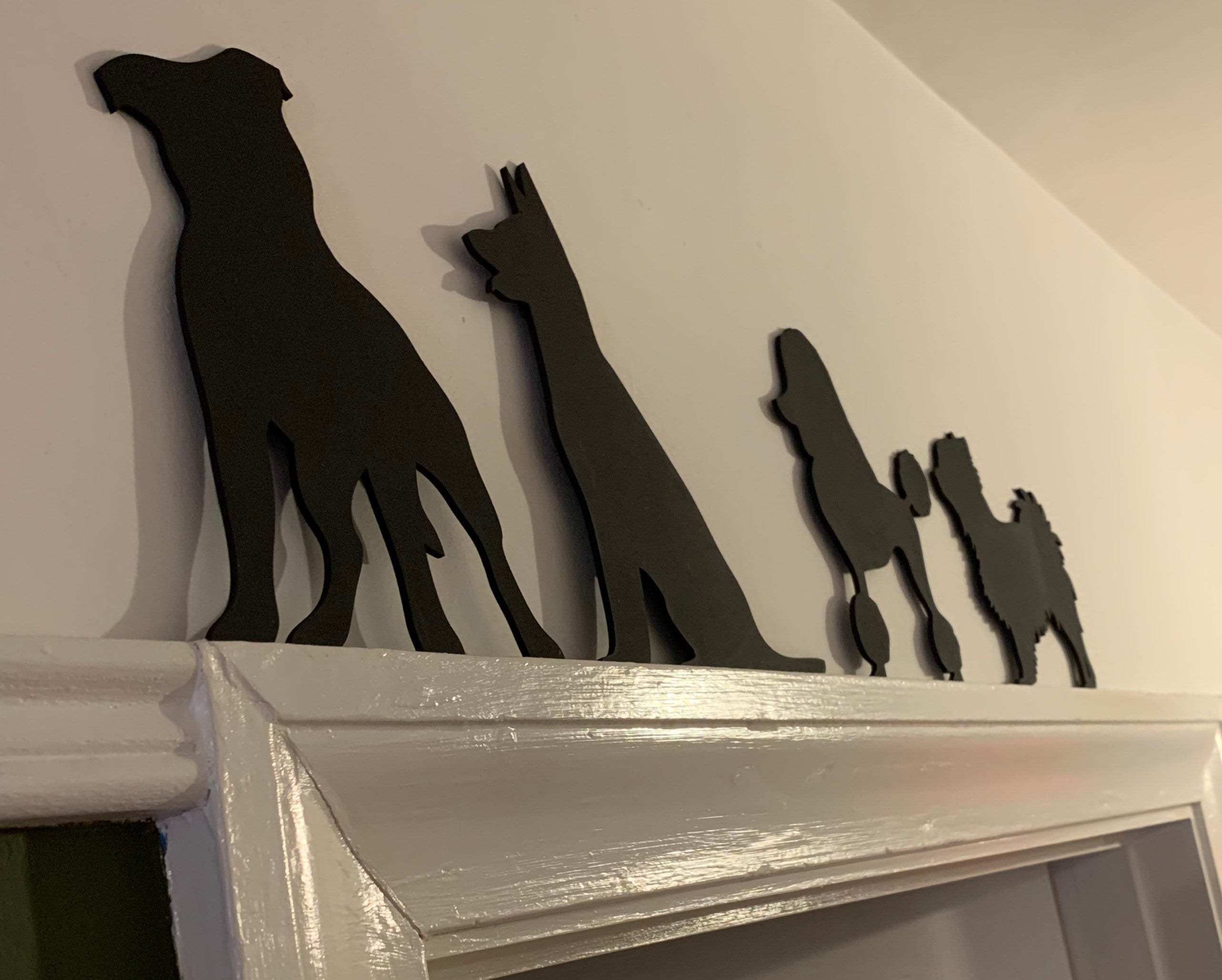 Akita / Husky Door Topper Sits on Top of Door Frame. Lovely | Etsy UK