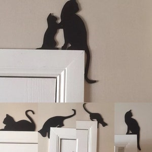 Black Labrador Door Topper Handmade Sitting on Top of Door Frame 3mm ...