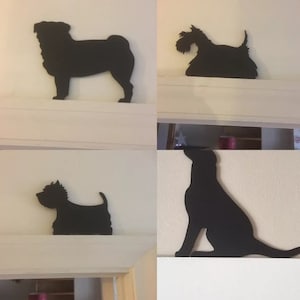 Black Labrador Door Topper Handmade Sitting on Top of Door Frame 3mm ...