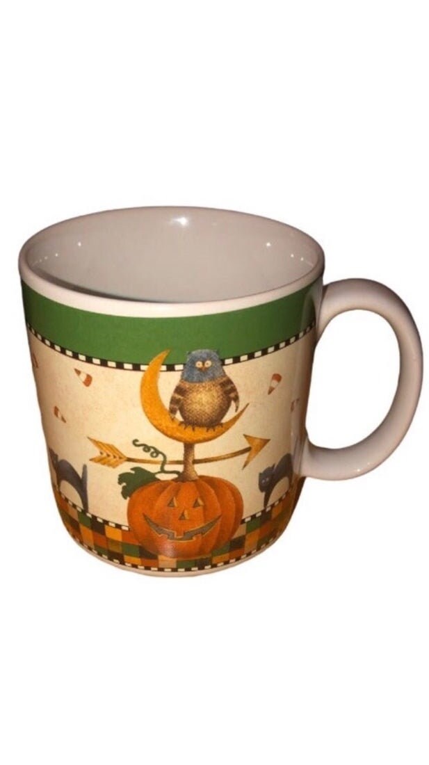 Vintage SAKURA Debbie Mumm 1998 Fall Halloween Coffee Tea Hot - Etsy