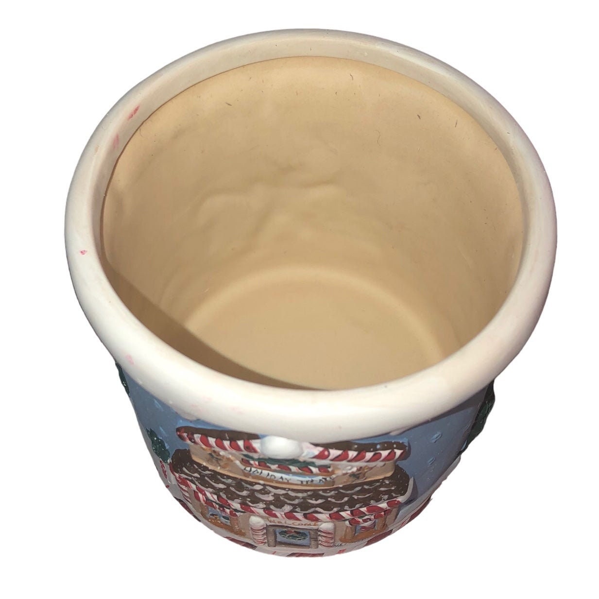 KATHY HATCH COLLECTION Creative Candy Store Jar Candle Holder Christmas ...