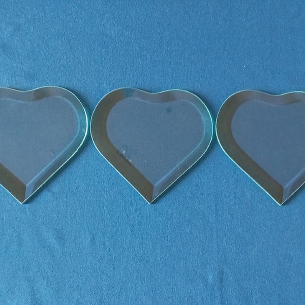 Beveled Glass Heart - Etsy