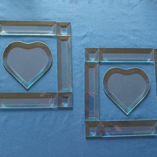 Beveled Glass Heart - Etsy