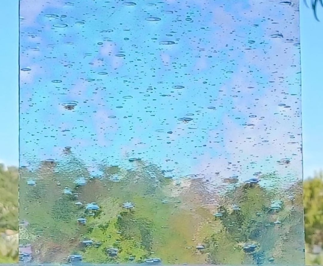 Clear Iridescent Seedy Glass Sheets IG 4 - Etsy