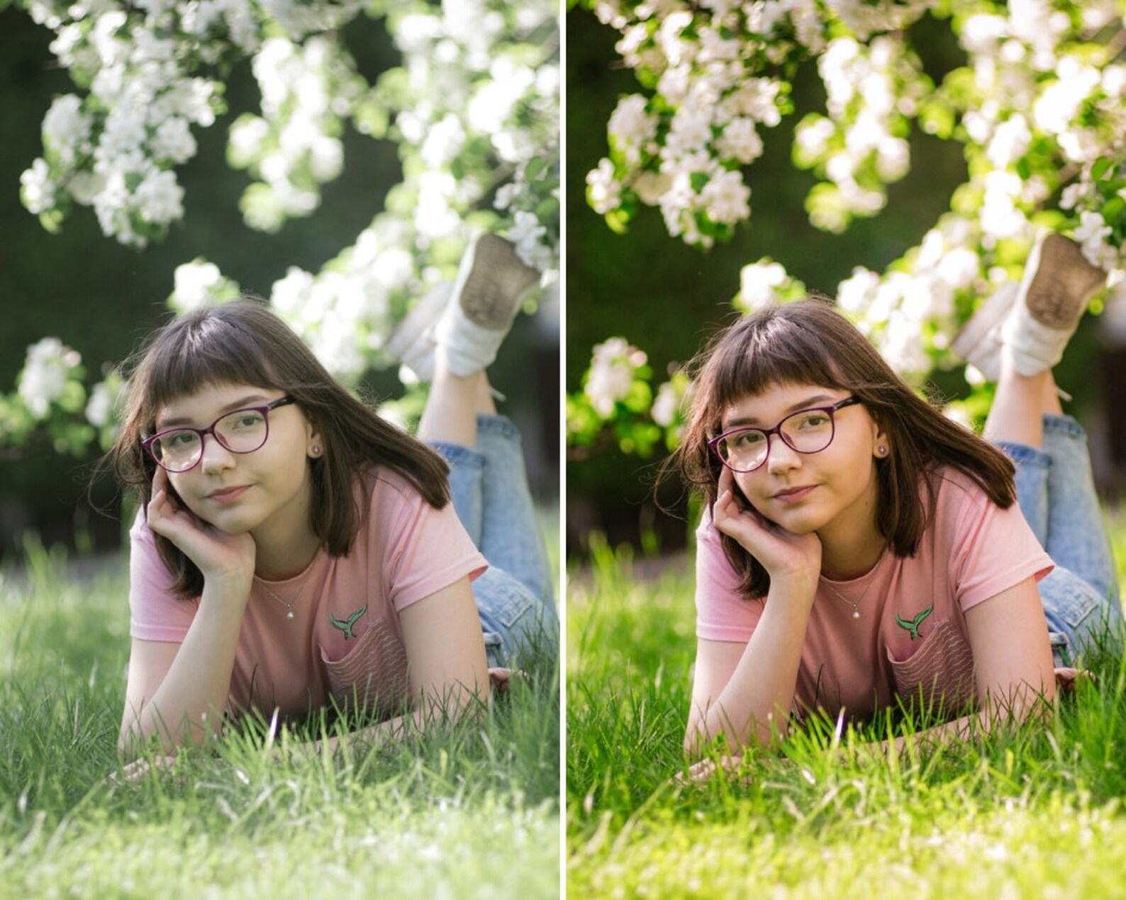 Lightroom Presets Spring Look Filters Desktop & Mobile - Etsy