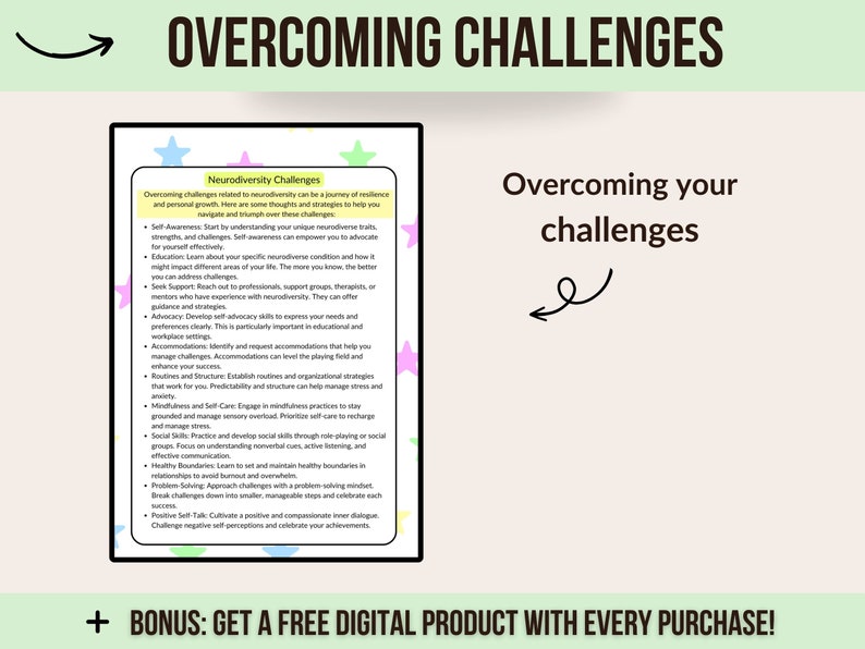Neurodiversity Self-reflection Questions/positive Affirmations ...