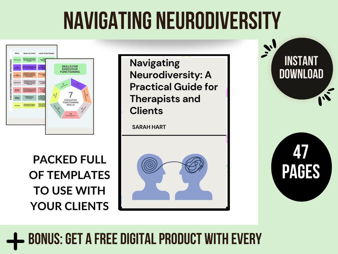 Neurodiversity Ebook and Packed Full of Over 40 Templates to Support ...