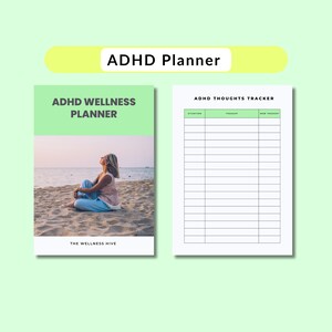 ADHD Planner for Adults / Adhd Planner Printable / Neurodiversity ...