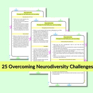 Neurodiversity Self-reflection Questions/positive Affirmations ...