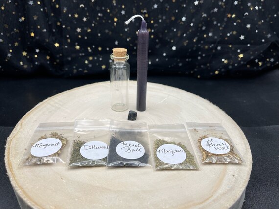 D.I.Y Protection Spell Jar Protection Spell Kit - Etsy