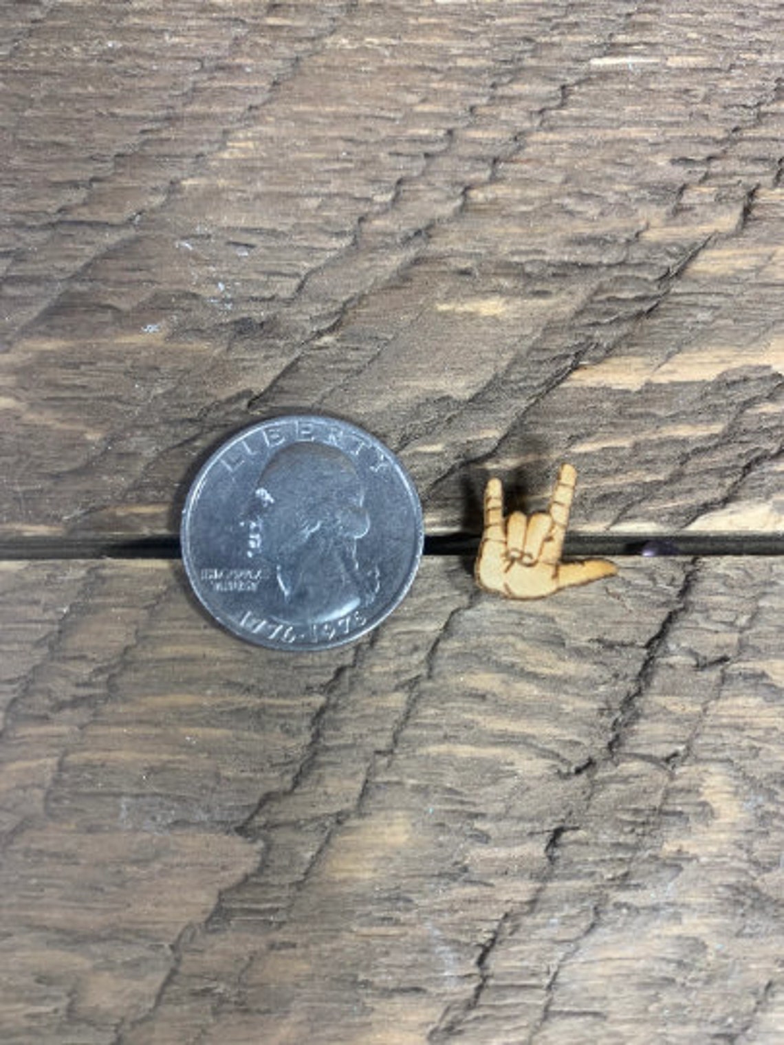 American Sign Language I Love You Earrings | ASL Stud Earrings ...