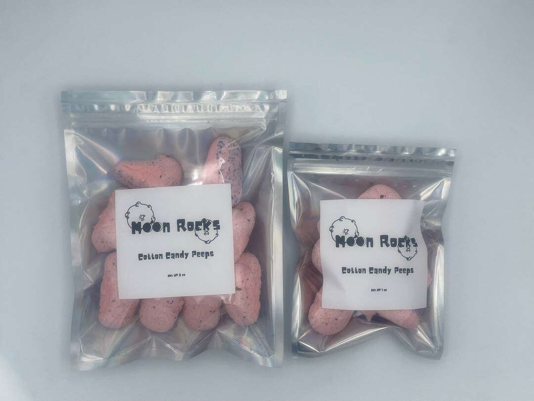 Freeze Dried Peeps Freeze Dried Moon Rock Candy Moon Rock Candy Puffy ...