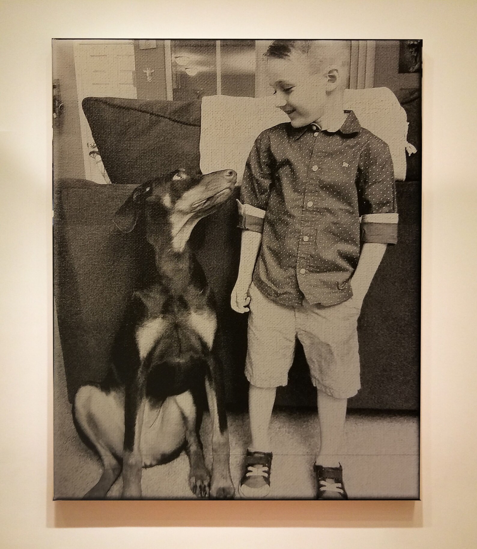 Laser Engraved Canvas 8''x 10'' - Etsy