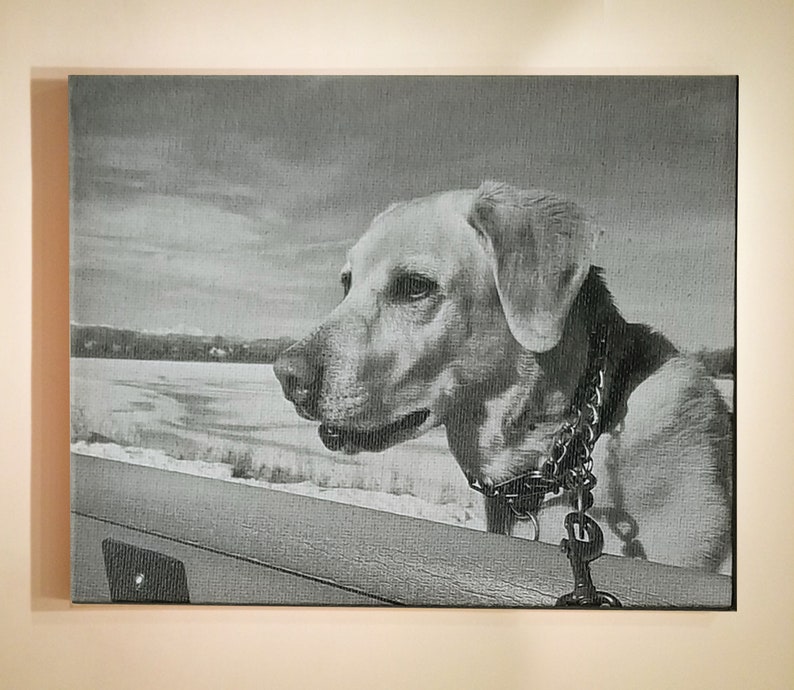 Laser Engraved Canvas - 5''x 7'' - Etsy