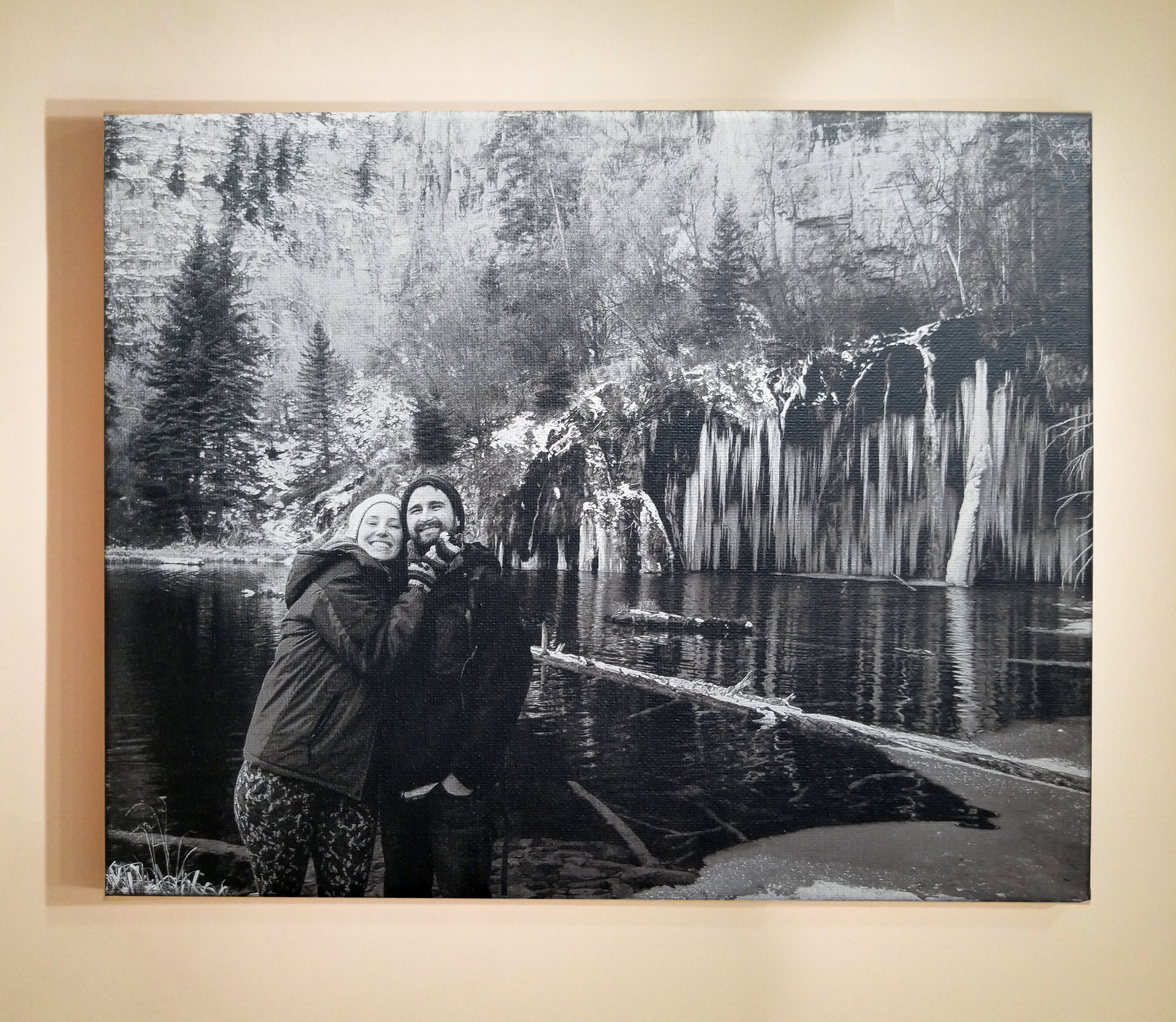 Laser Engraved Canvas 8''x 10'' - Etsy