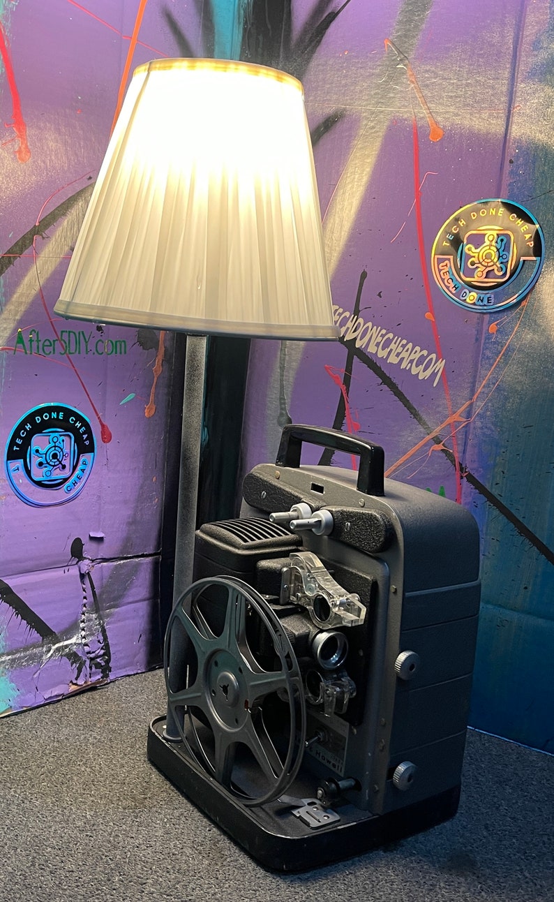 Bell & Howell 254RA 8mm Video Projector - Lamp (office, Lamp, Desk ...
