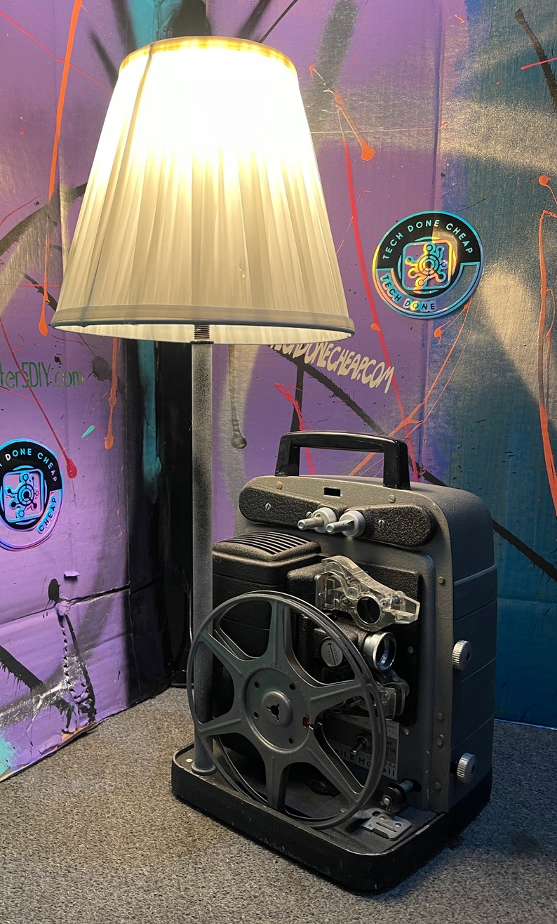 Bell & Howell 254RA 8mm Video Projector - Lamp (office, Lamp, Desk ...