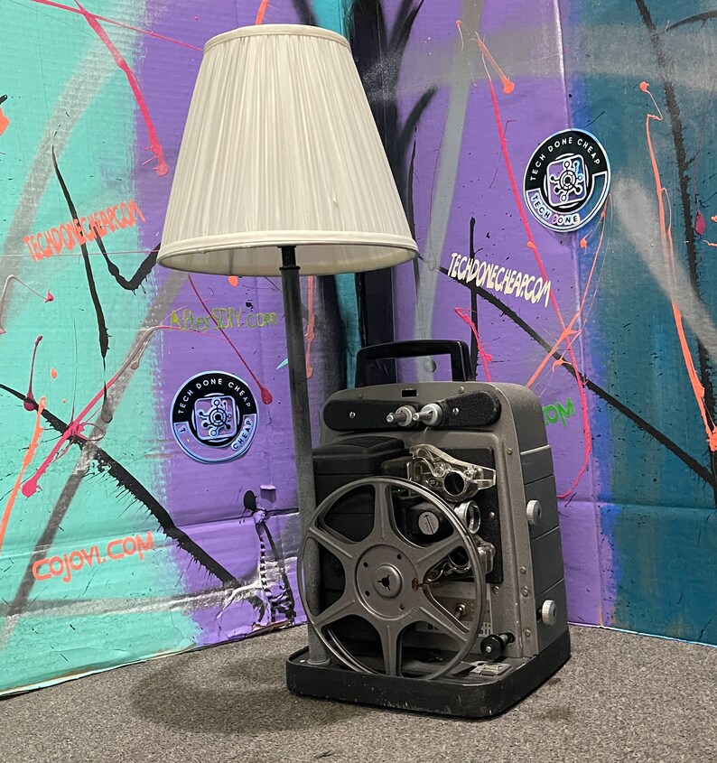 Bell & Howell 254RA 8mm Video Projector - Lamp (office, Lamp, Desk ...