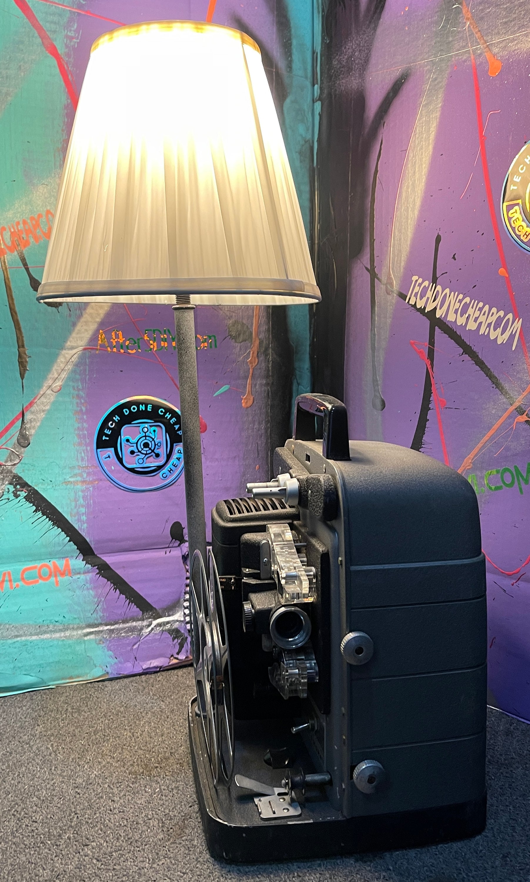 Bell & Howell 254RA 8mm Video Projector - Lamp (office, Lamp, Desk ...