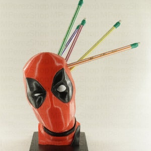 Deadpool Pen and Pencil Holder Desk Organizer - Etsy