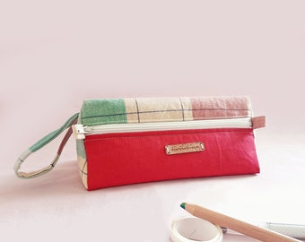 Checkered Pencil Case | Etsy