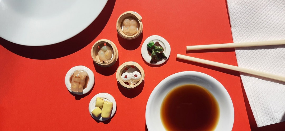 Clay Dim Sum Magnets - Etsy