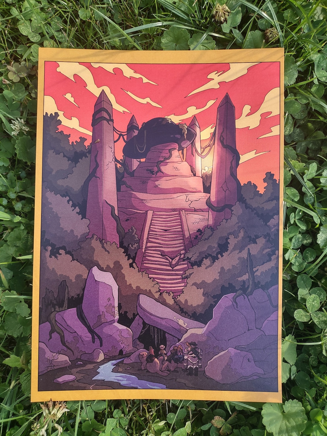 Aesyr Adventure A5 Art Print - Etsy