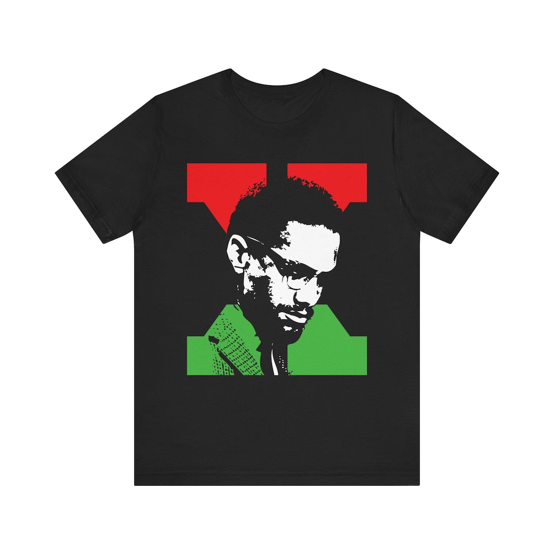 Malcolm X Silhouette Tee - Etsy