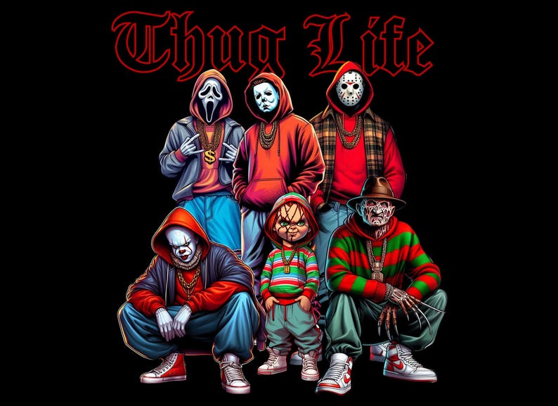 Thug Life Halloween Edition - Etsy