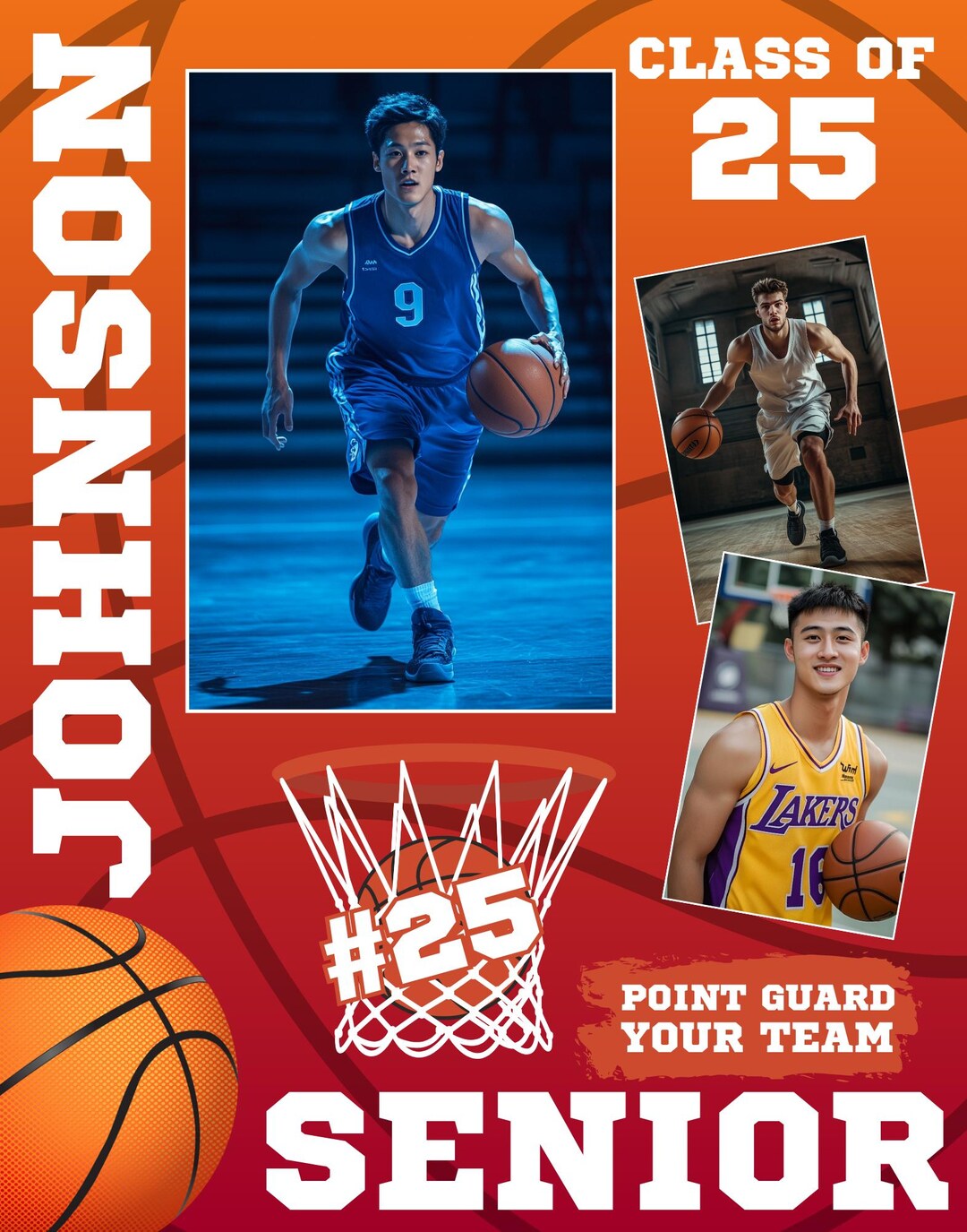 Basketball Canva Templates, 7 Files - Etsy