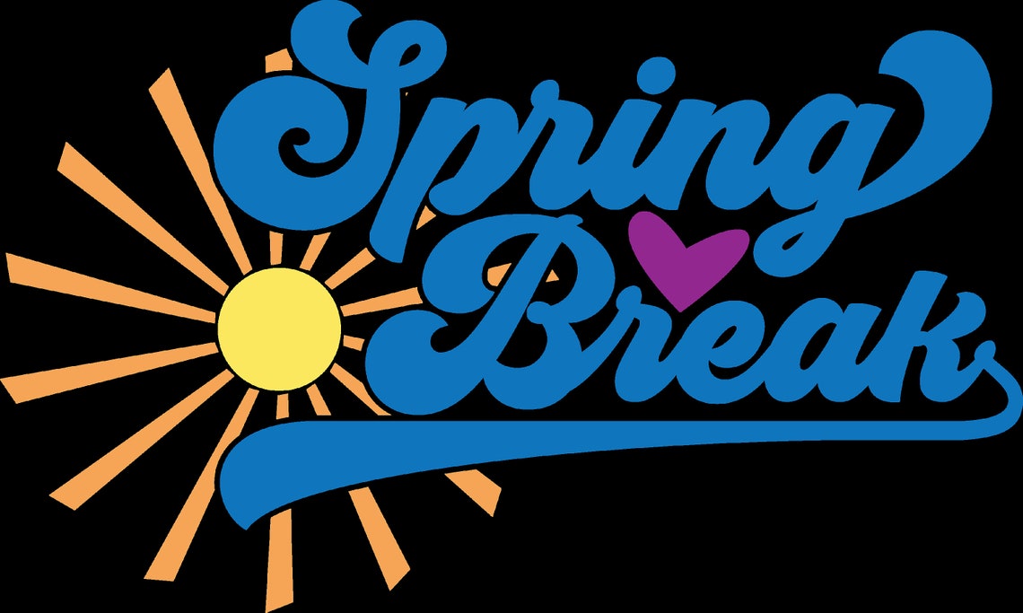 Spring Break PNG Bundle for Sublimation 5 Pngs - Etsy