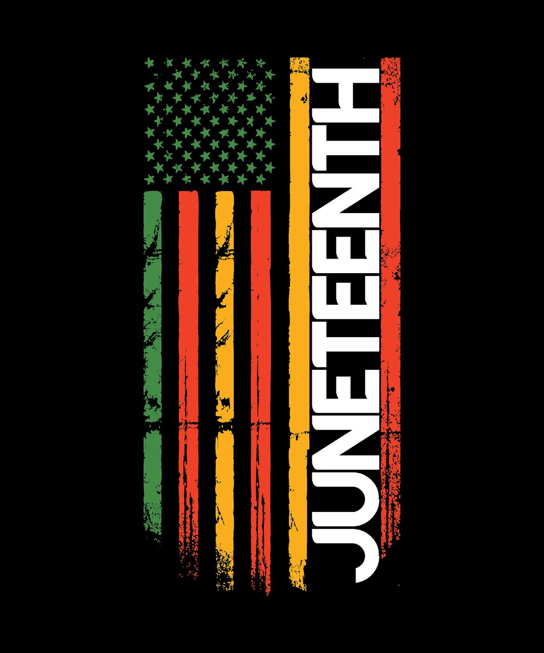 Juneteenth Flag PNG - Etsy