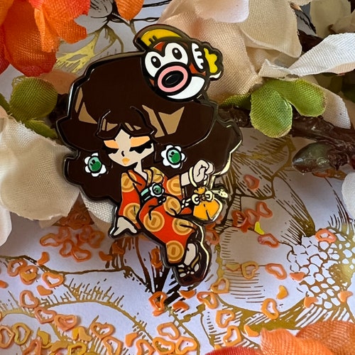 Princess X Poyo set of 7 Hard Enamel Pin - Etsy