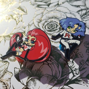 Team Rocket James Enamel Pin - Etsy