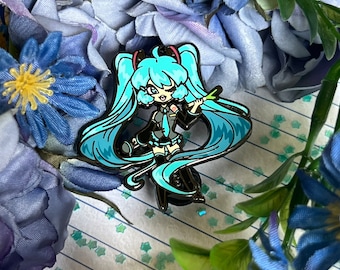 Miku Hatsune Pin - Etsy