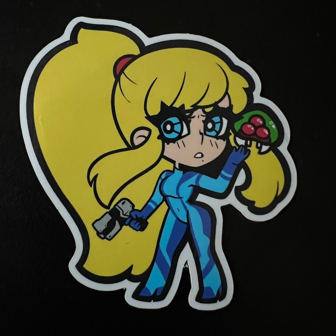 Samus Aran Sticker - Etsy